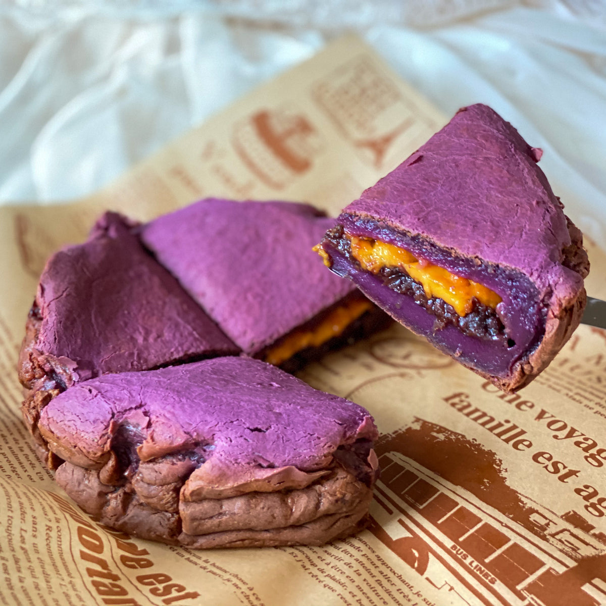 Ube Red Bean Nian-Gao – Mardy's Kitchen